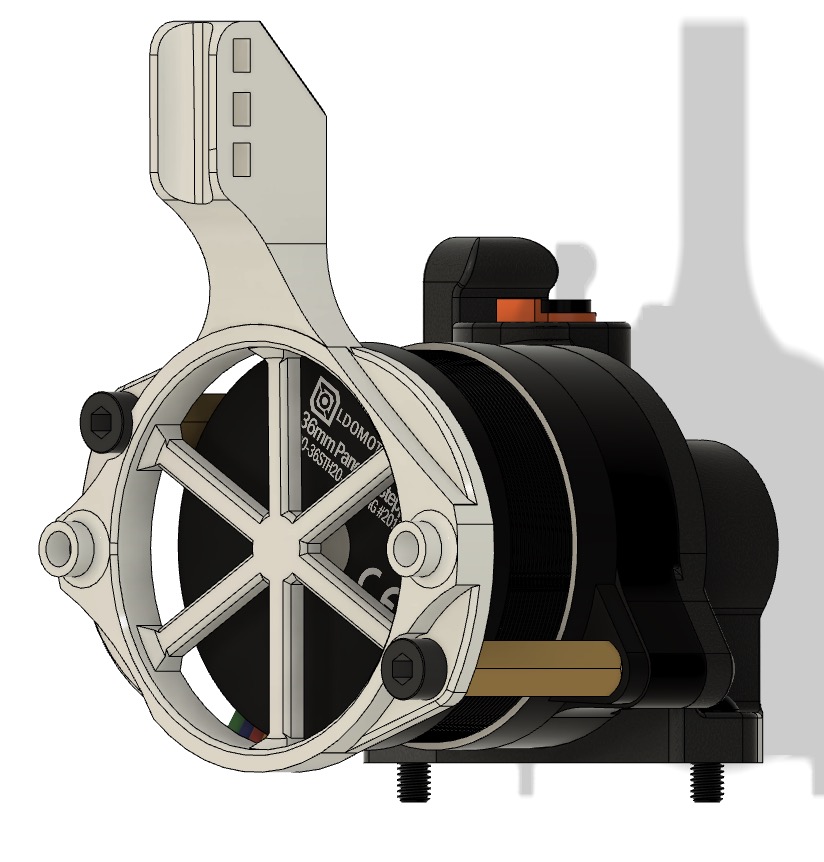 EBB36 Mount with Cable Strain Relief for the Orbiter v2.0 by djos_1475 ...