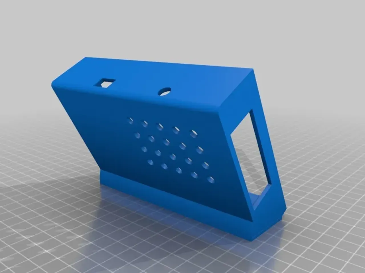 raspberry pi with 5 inch screen by heemanth | Download free STL model ...