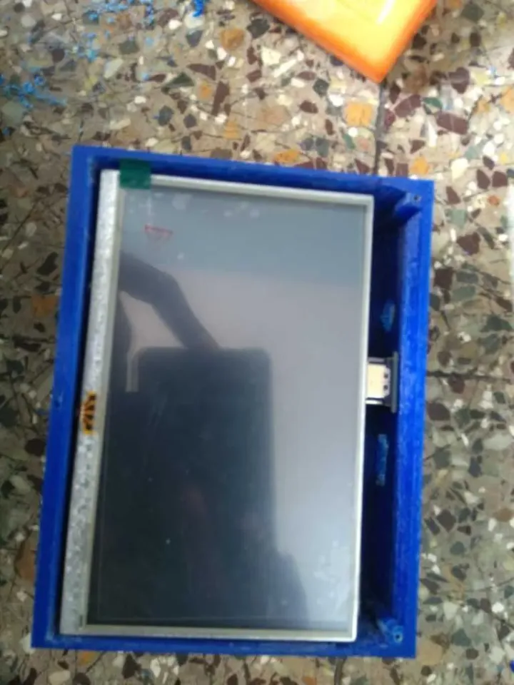 raspberry pi with 5 inch screen by heemanth | Download free STL model ...