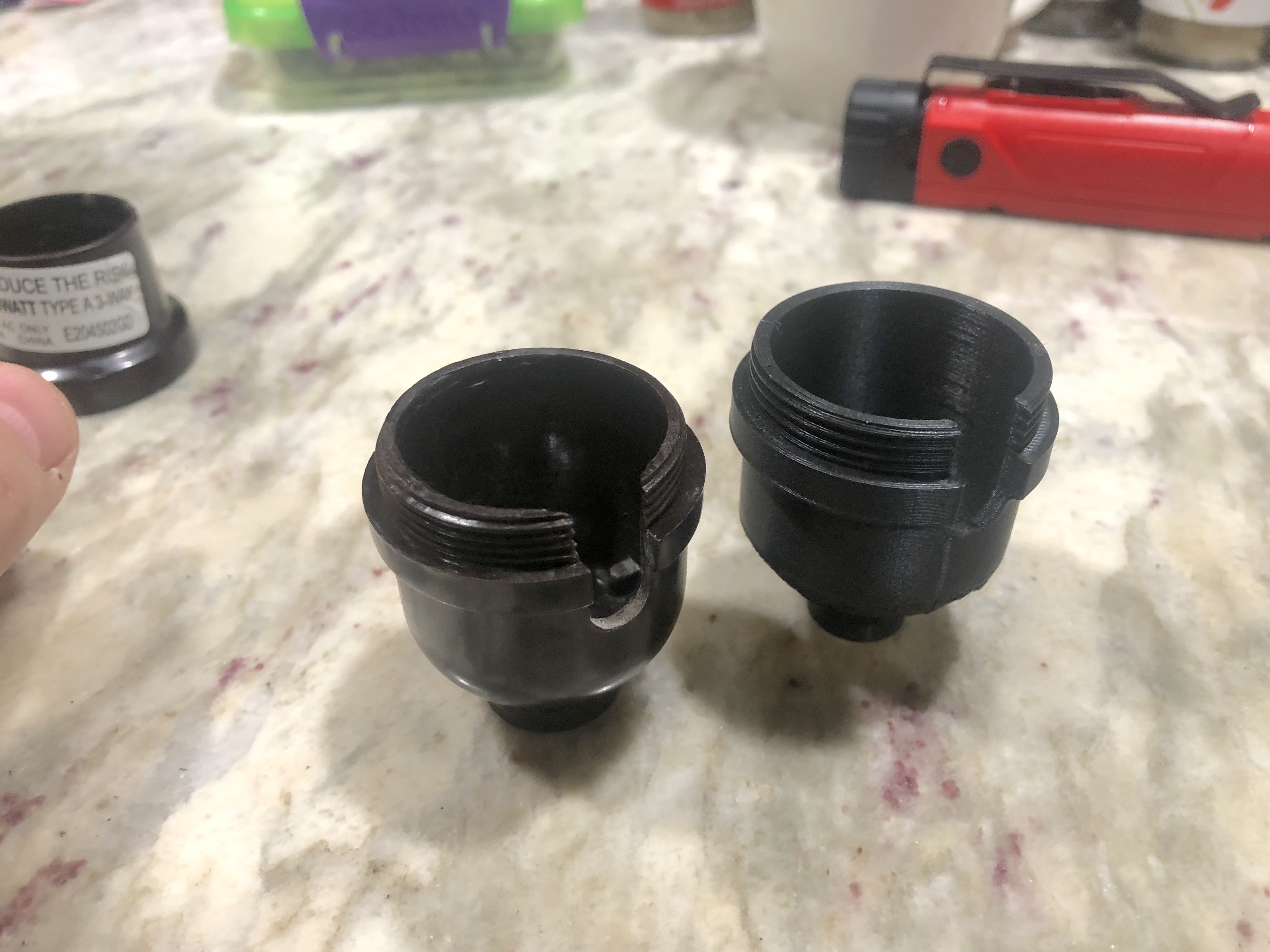 Lamp Socket by Shawn | Download free STL model | Printables.com
