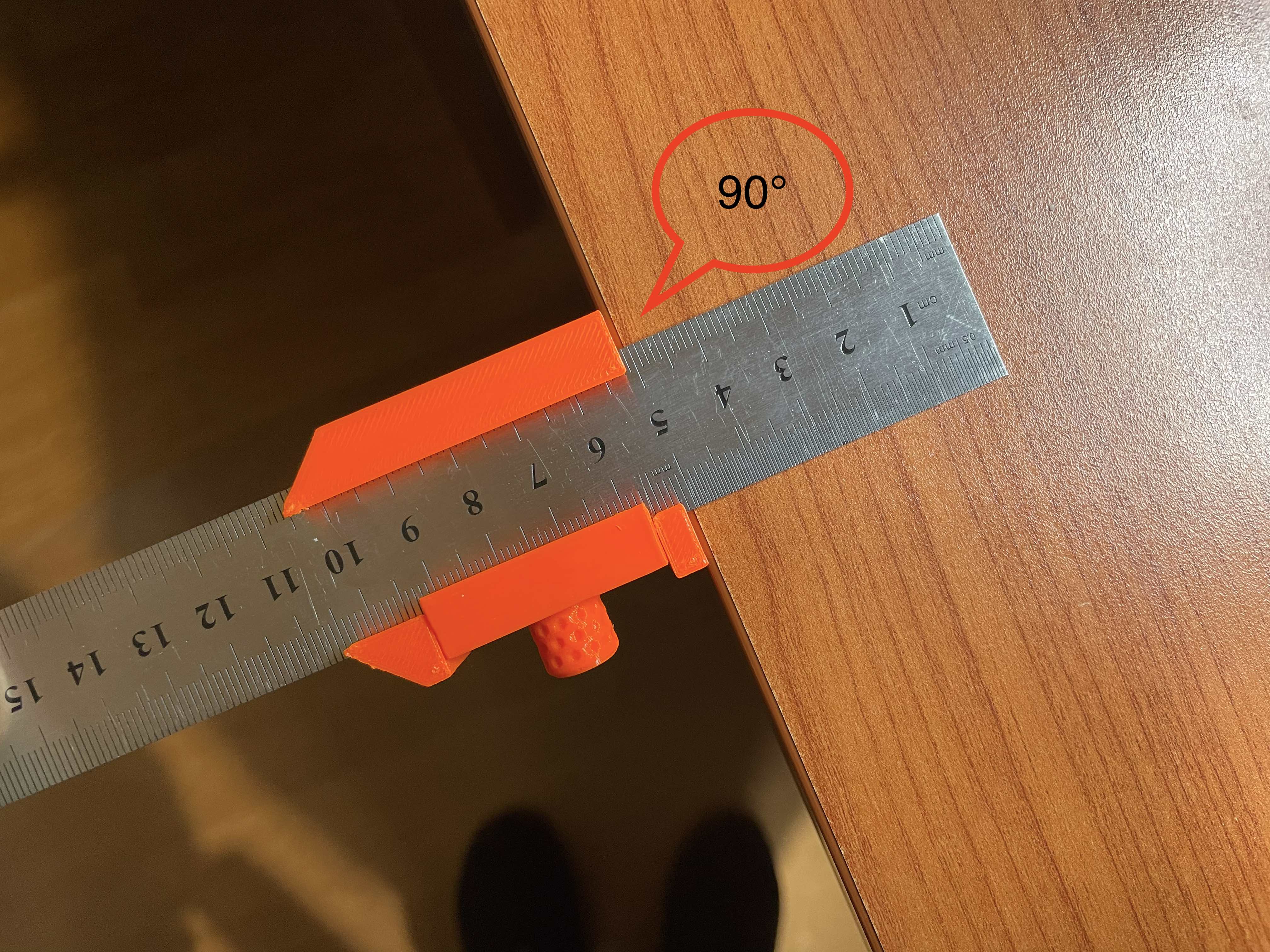 Ruler positioning block by The Mabur | Download free STL model ...