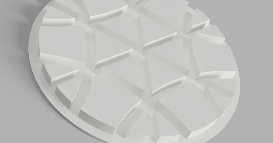 Straw basket template by Mattias Lindström | Download free STL model ...