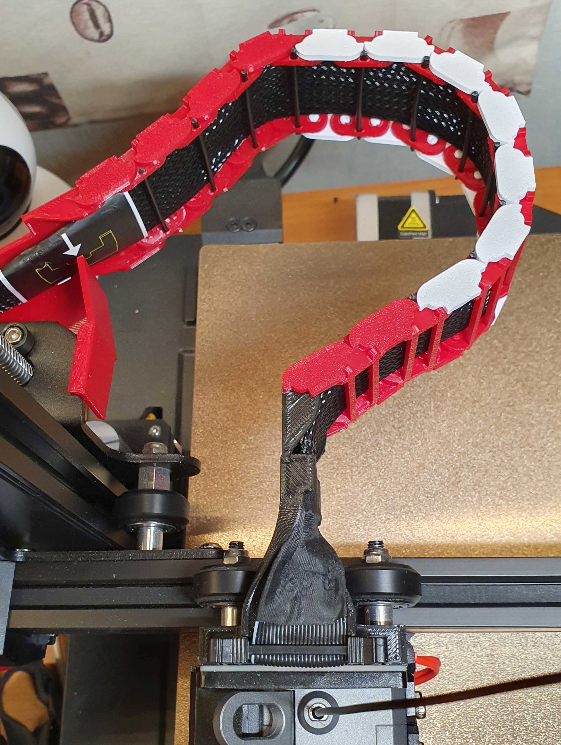 Drag Chain with Ender3 S1 Brackets included. (updated) by Nn | Download ...