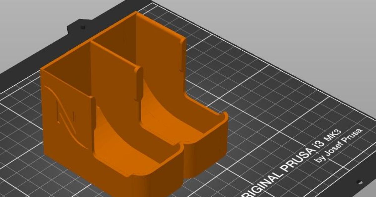 Nespresso Dispenser 2x by praf | Download free STL model | Printables.com