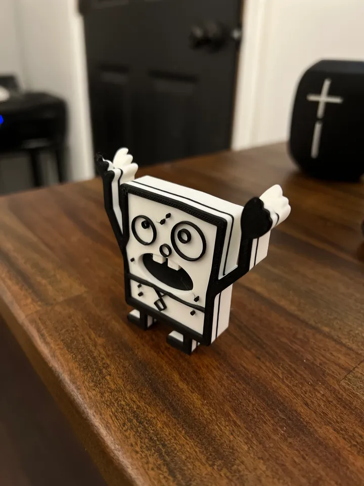 Doodlebob Pen/Pencil Holder by CypherA7 | Download free STL model ...