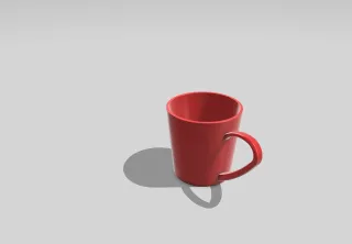 Cup by TED 3D | Download free STL model | Printables.com