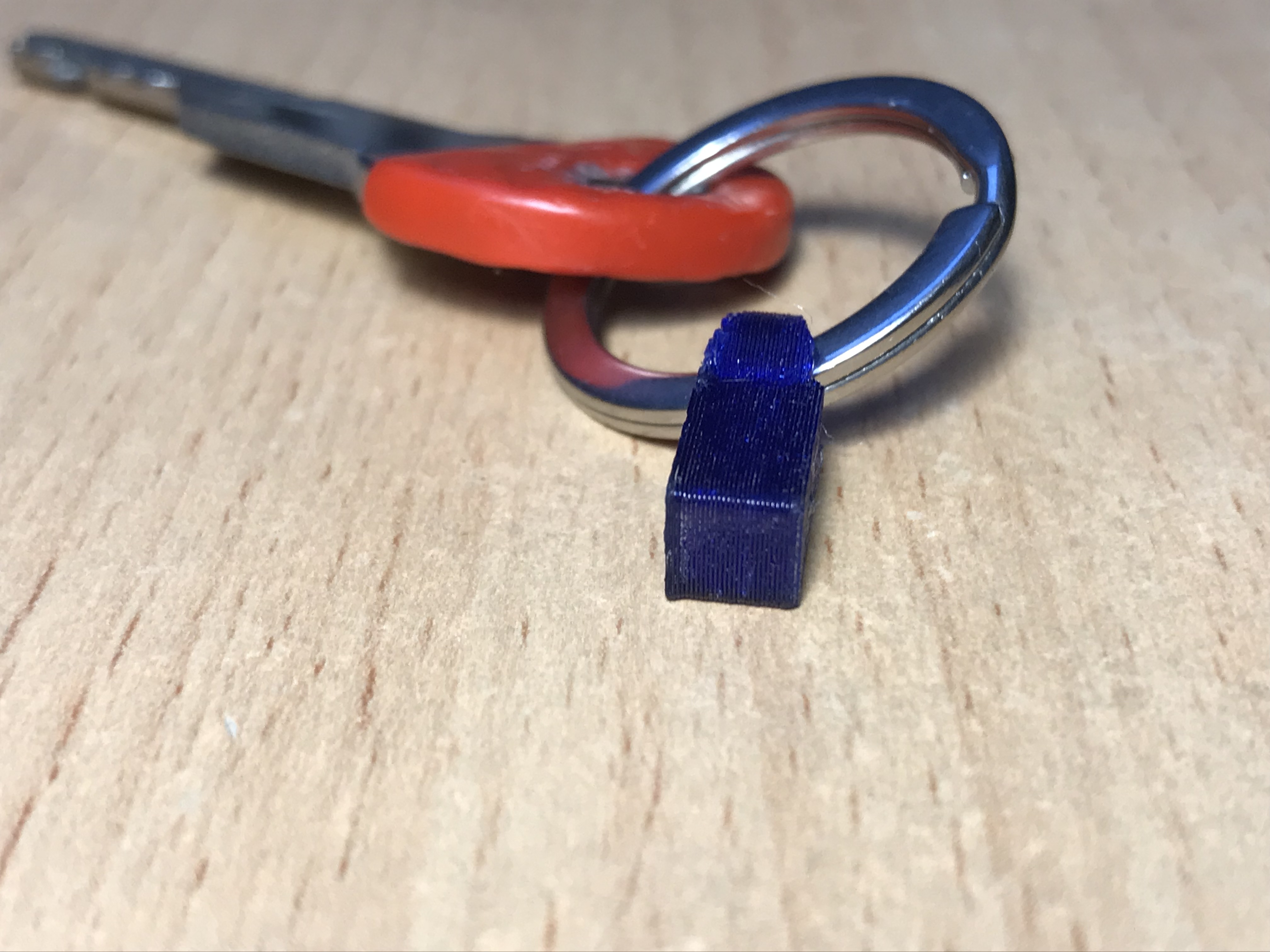 Prism key 6 mm - key chain by Dudla | Download free STL model ...