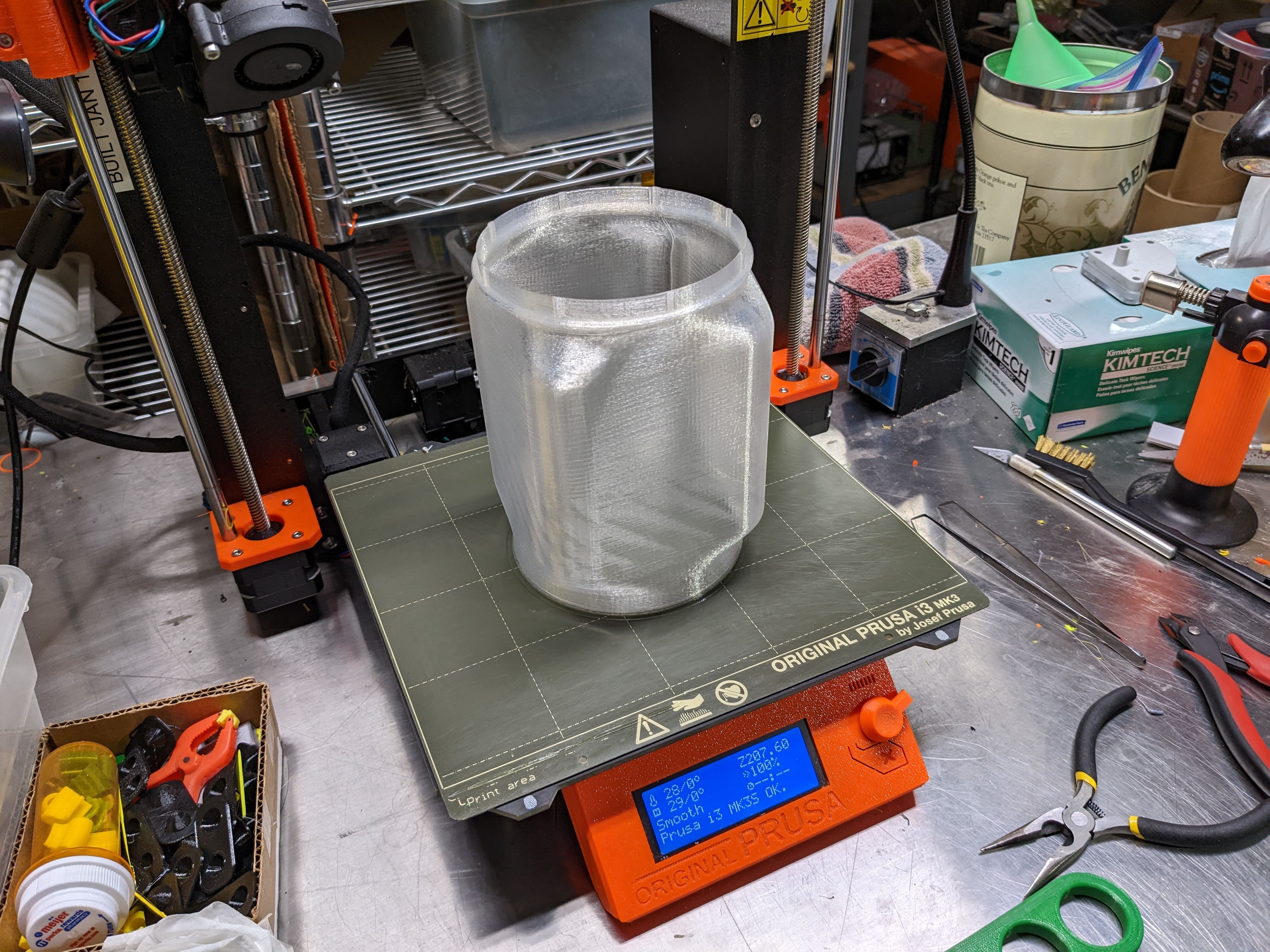 Universal Coffee Grinder Hopper Extender by kaje | Download free STL ...