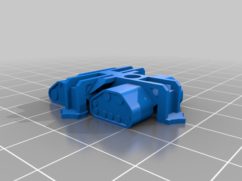 Siege Tank (Siege Mode) from Starcraft 1 by Zykenhouzen | Download free ...