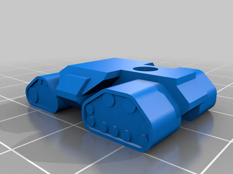Siege Tank (Tank Mode) from Starcraft 1 by Zykenhouzen | Download free ...
