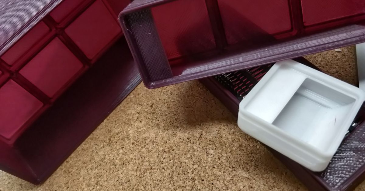 Gridfinity Container (lightweight) by Matthias | Download free STL ...