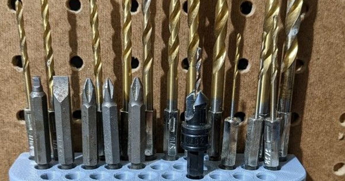 Hex Bit Storage by Joe N | Download free STL model | Printables.com