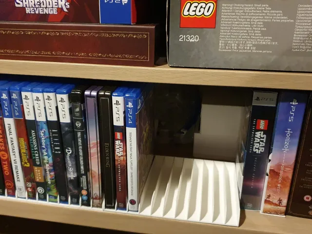 PS5 / PS4 / Blu-ray rack case organizer by Angus L | Download free STL ...