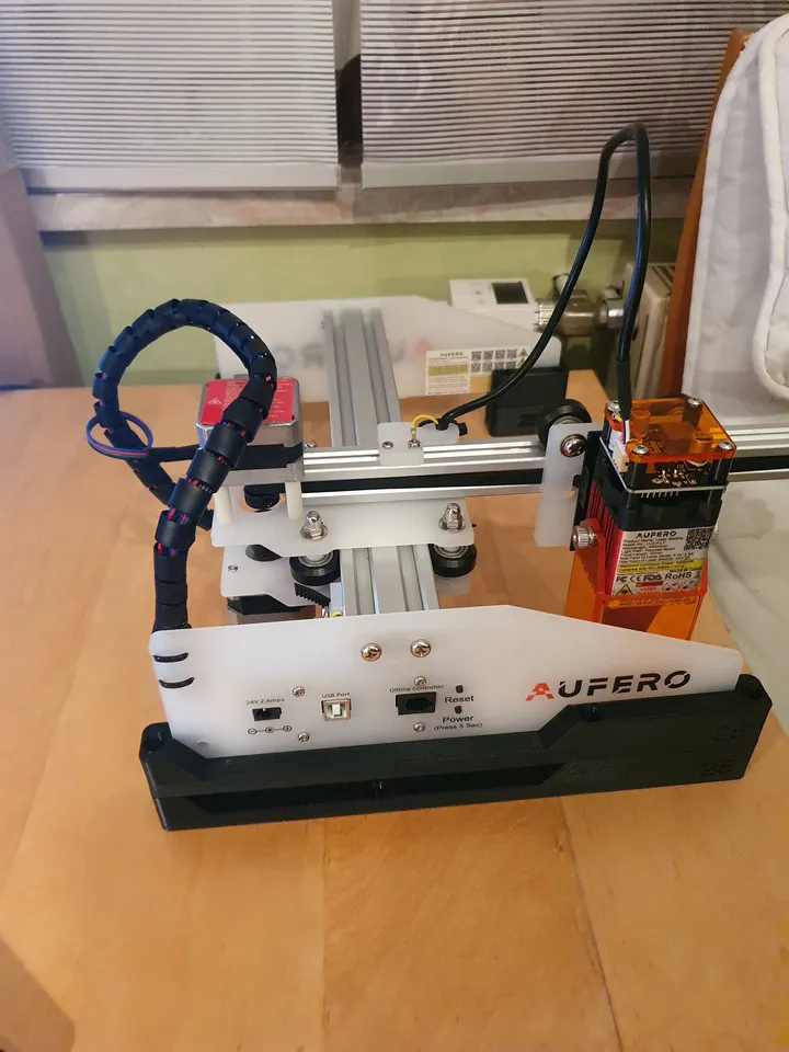 Laser feet for Aufero Laser1 by Henne | Download free STL model | Printables.com