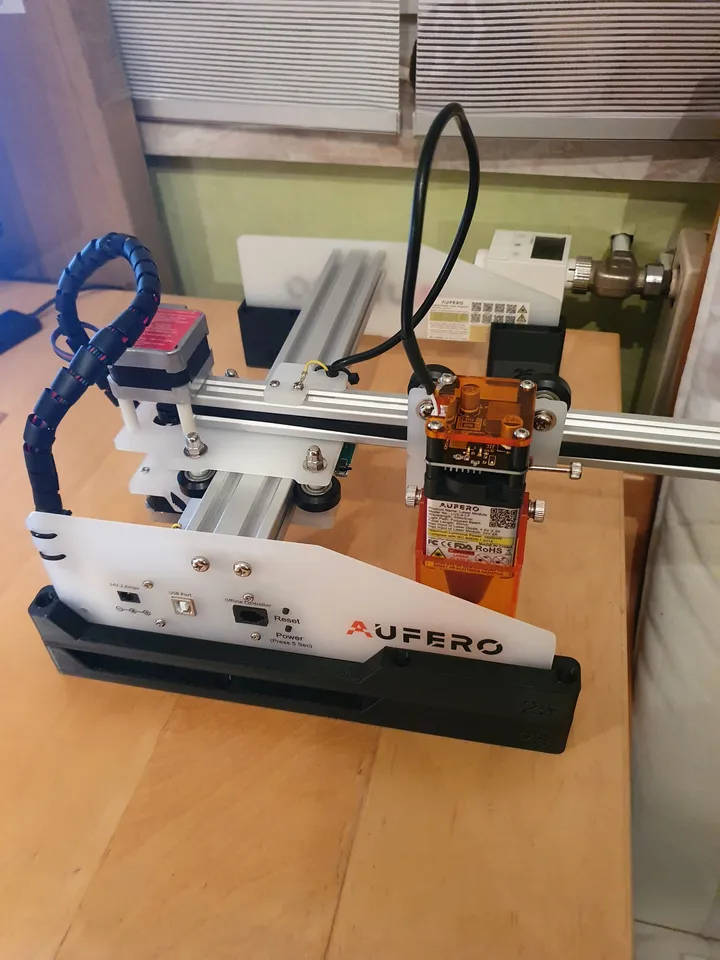 Laser feet for Aufero Laser1 by Henne | Download free STL model | Printables.com