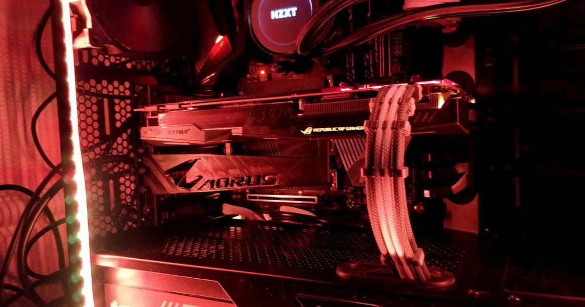 Aorus GPU Sag Bracket by MrTimcakes | Download free STL model ...