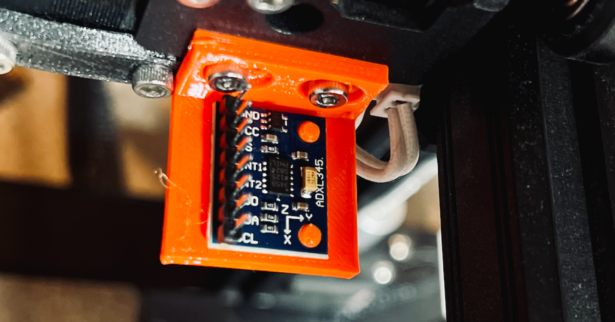 Adxl345 X Axsis Mount By Cyb0rgdiy Download Free Stl Model