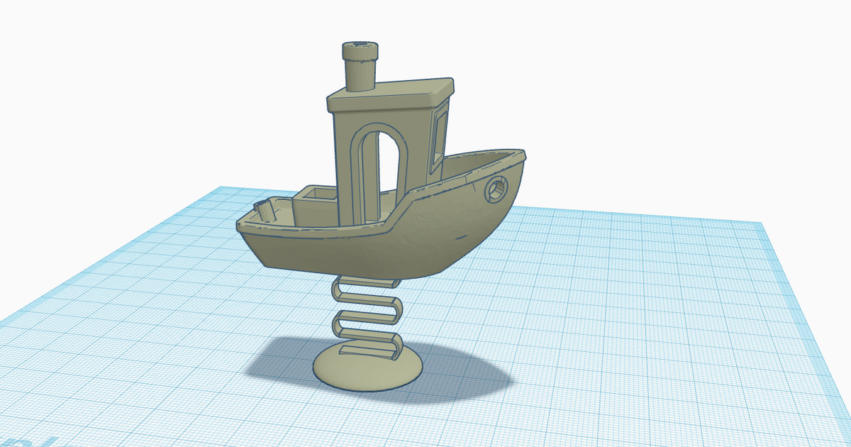 Bobblehead 3D printed Benchy od autora xynon | Stáhněte si zdarma STL ...