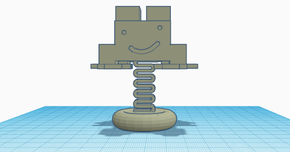 Derpy Frog Bobble-head by Julian Reynaga | Download free STL model ...