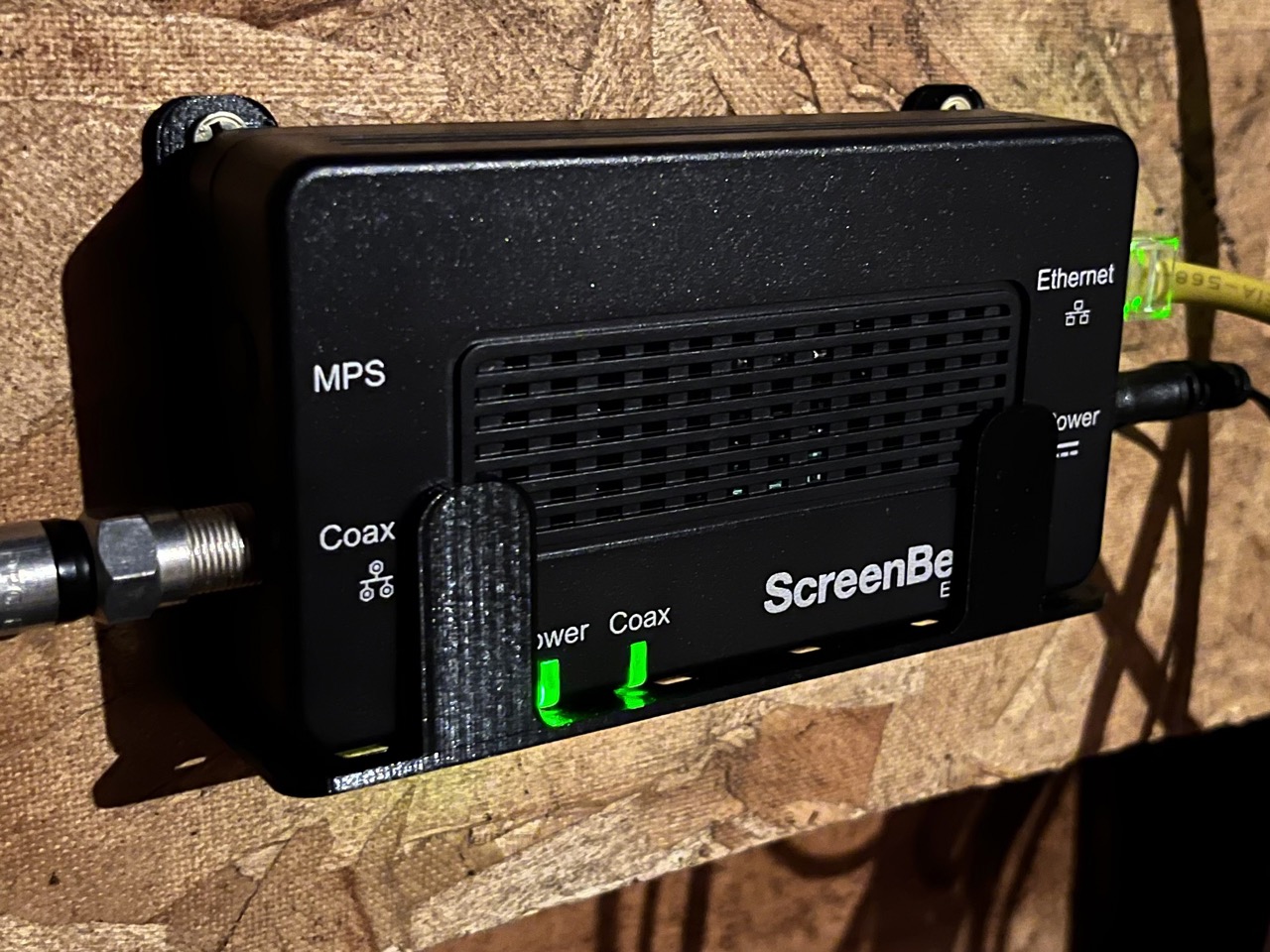 Screenbeam MoCA Adapter Wall Mount by Jeff A | Download free STL model ...