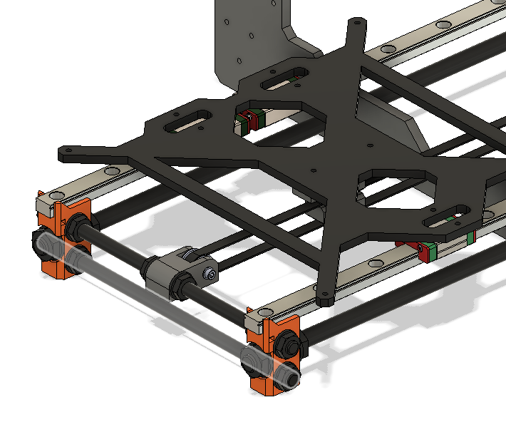 Prusa MK2 / MK2.5S Y-Axis Linear Rail Guide Upgrade by Lammesky ...