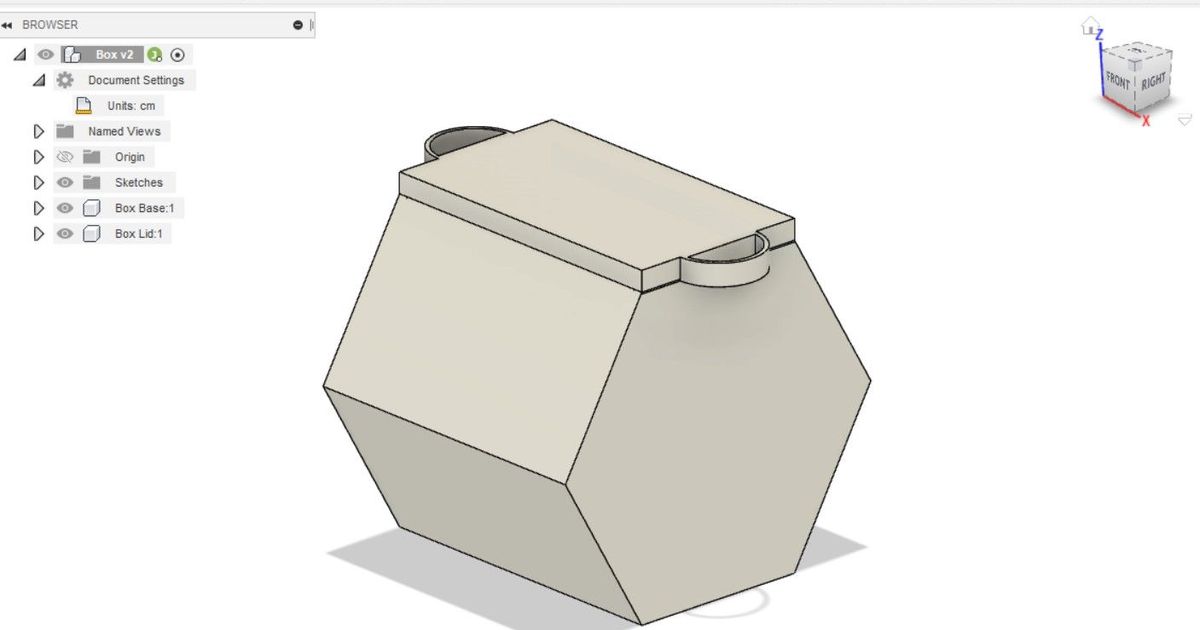 Simple box by Cad-Lad | Download free STL model | Printables.com