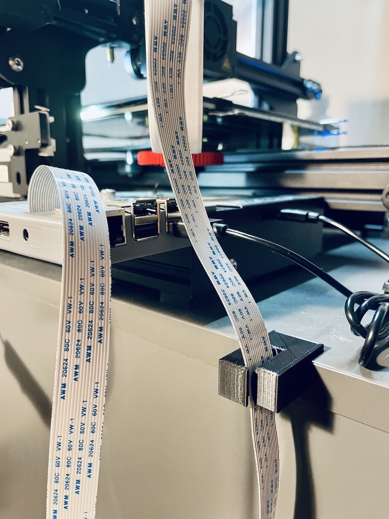 Ribbon Cable Guide (Raspberry Pi Camera) by tckoppang | Download free ...