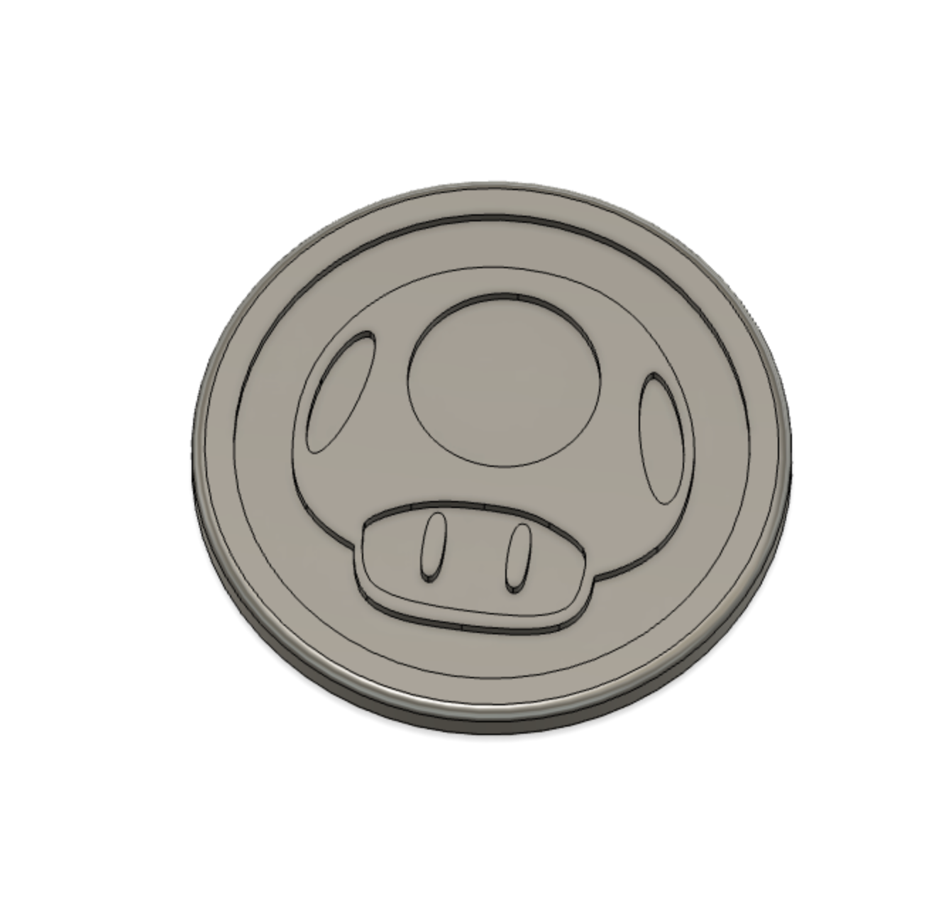 Toad Token by revoun | Download free STL model | Printables.com