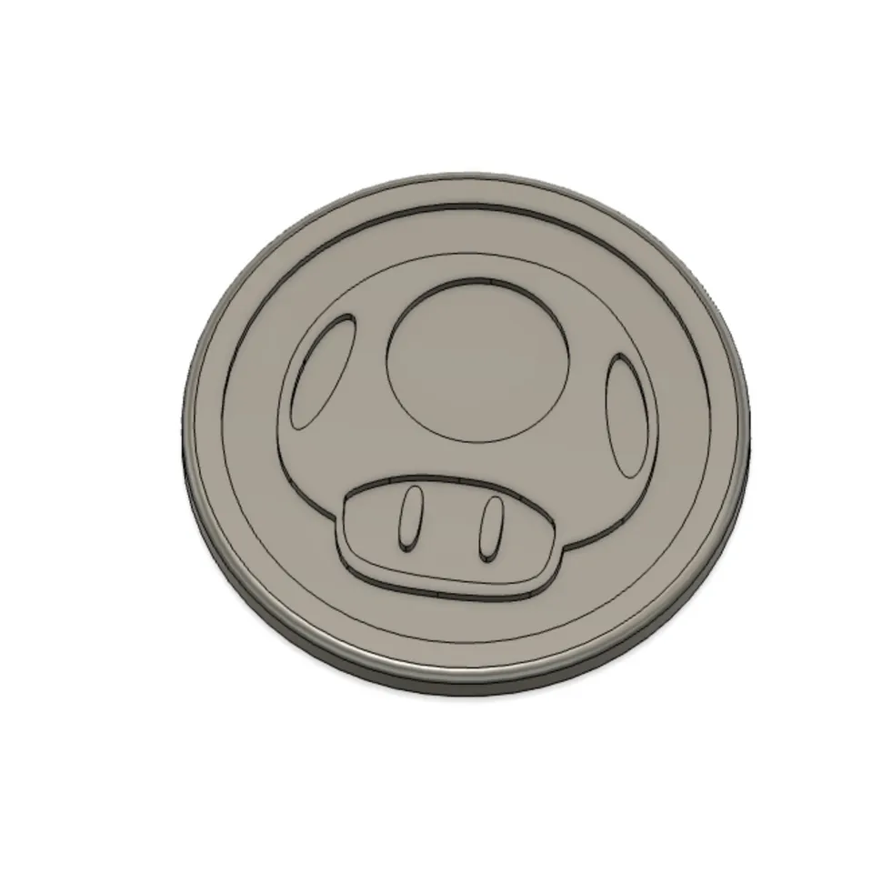 Toad Token by revoun | Download free STL model | Printables.com