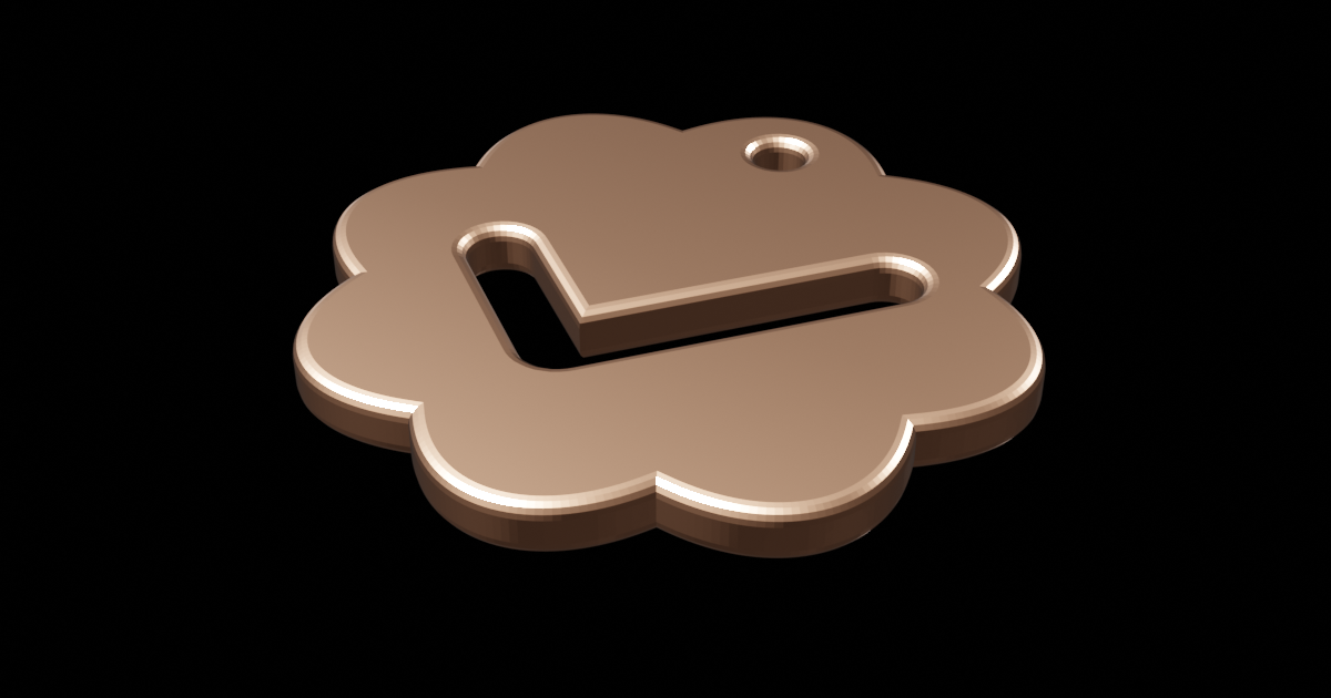 Twitter Verified Ornament by Hatsuseno Rin | Download free STL model ...