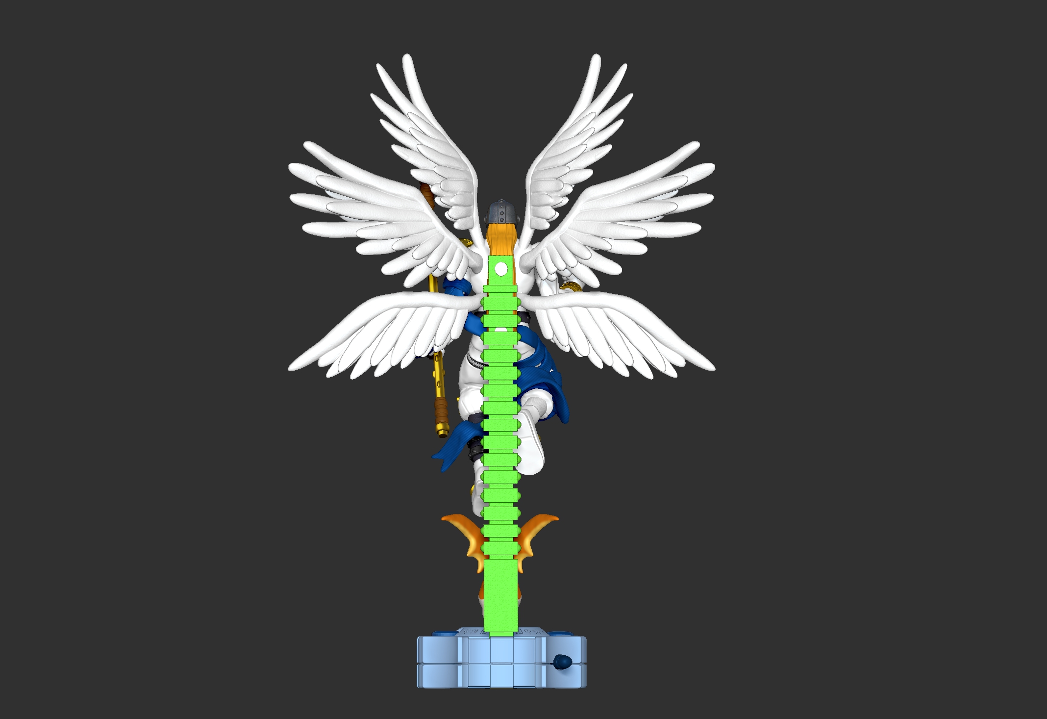 Angemon Evolution by nakaoandre | Download free STL model | Printables.com