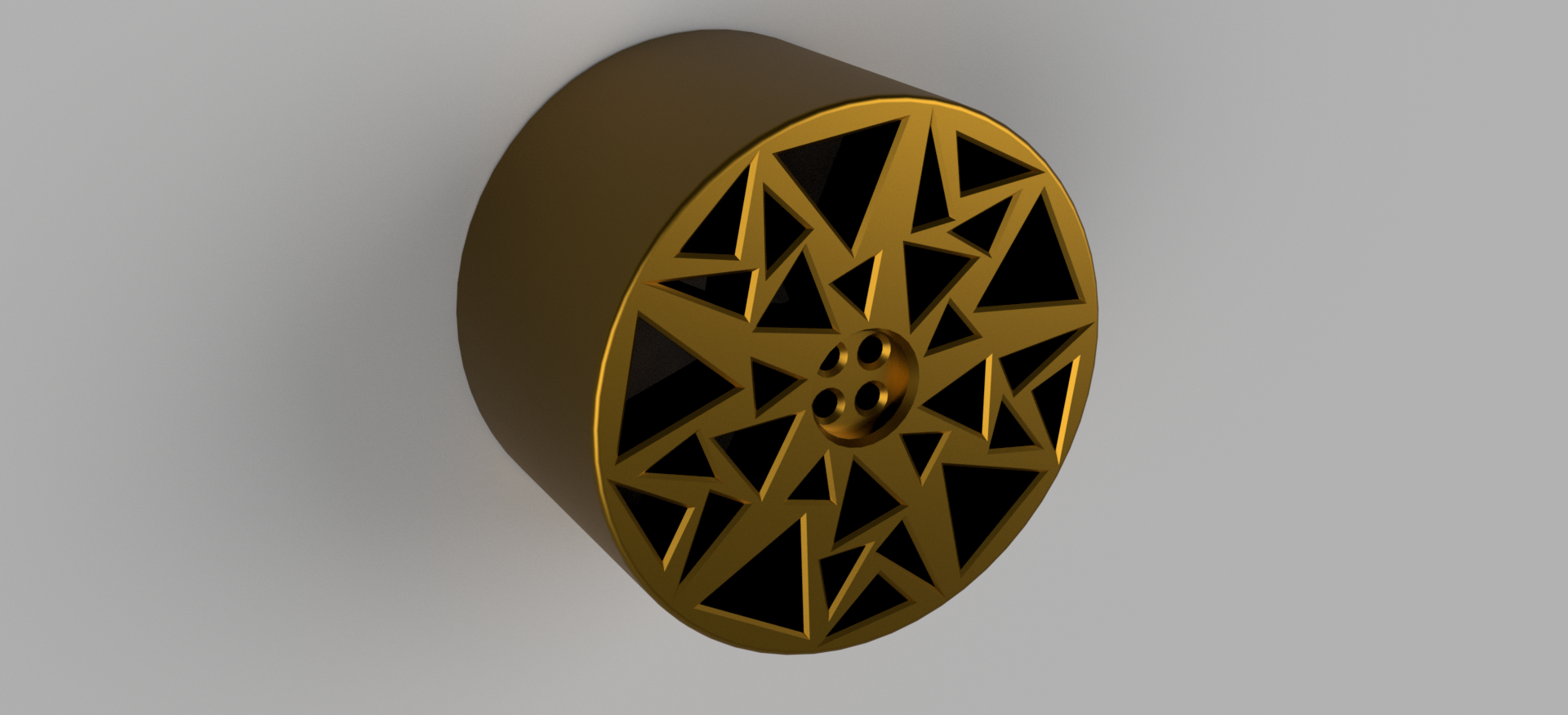 Model Alloy Wheel 41x26mm (1/10th) - Custom Design, I call this the T6 ...