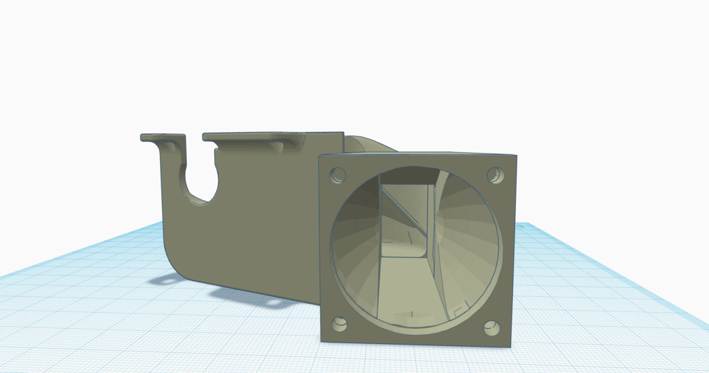 CR6 Fan Super Duct for 40mm Axial Fan by Persano | Download free STL model | Printables.com
