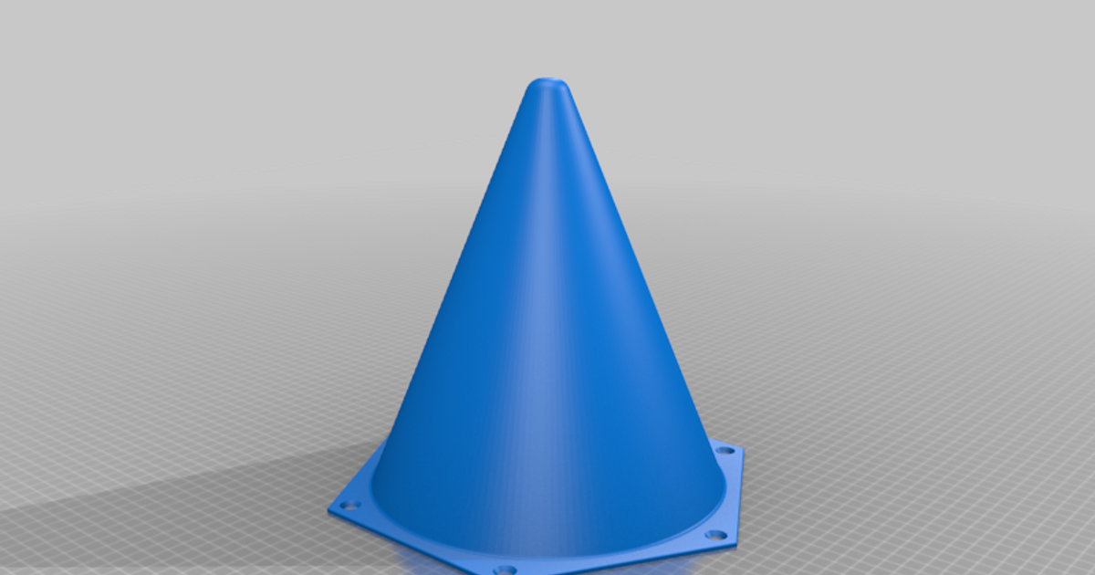 Pylon - Leitkegel RC Cars by RicoRC | Download free STL model ...