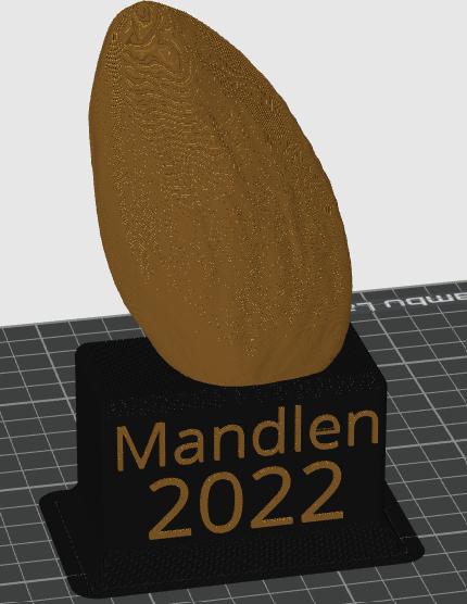 Mandlen 2022 - Almond trophy 2022 by Kello CooL | Download free STL ...