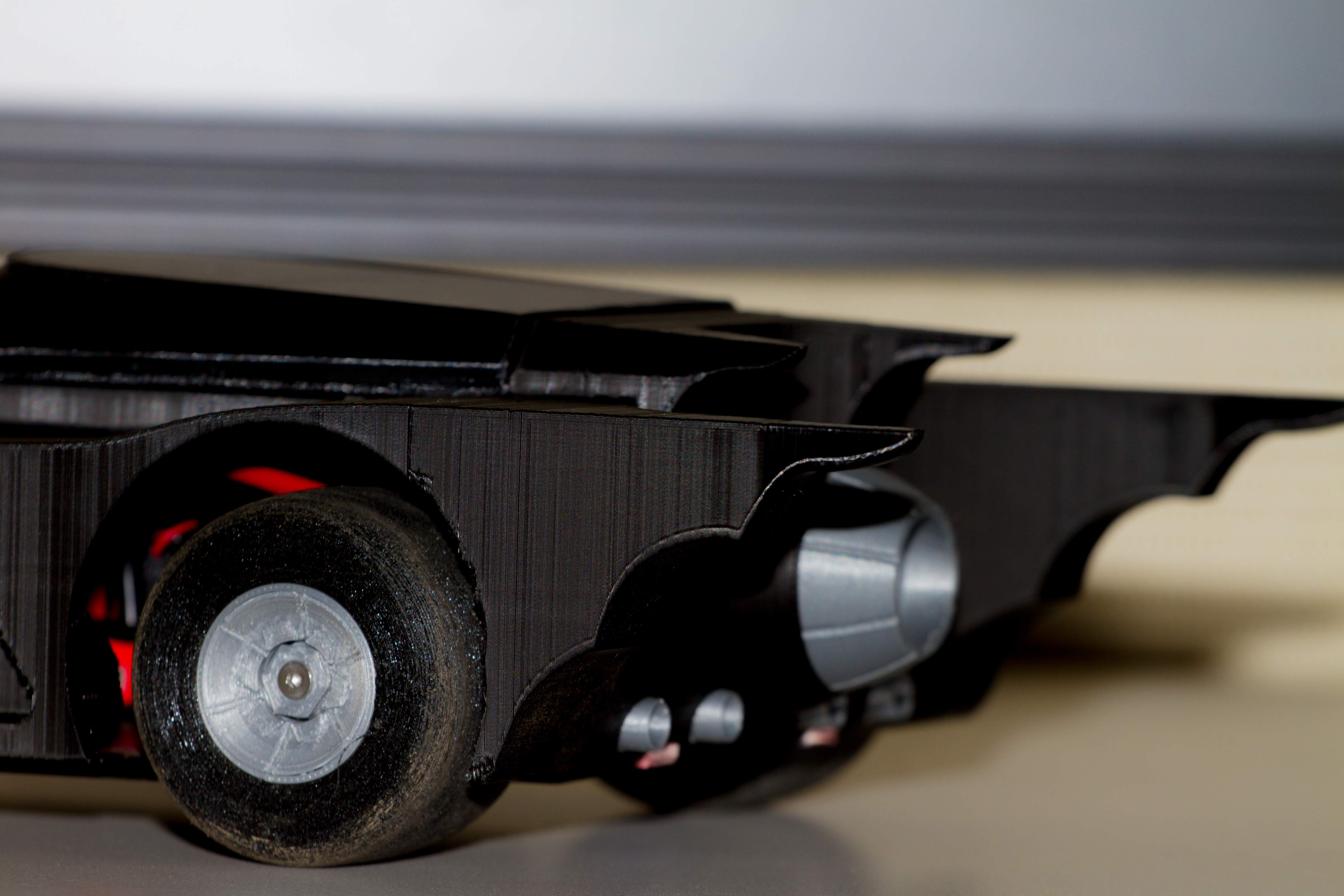 Batmobile Open RC Body and Rims by Dsk001 | Download free STL model ...