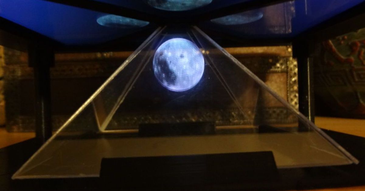 TREOLO 7 - Another holographic pyramid (Glue less) od autora ...