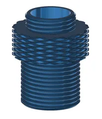 Airsoft Adapter 12mm CW to 14mm CCW by Tommmy47 | Download free STL ...