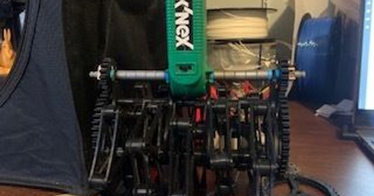 K'NEX motor add-on for Snelon's strandbeest by Joshua Jones | Download ...