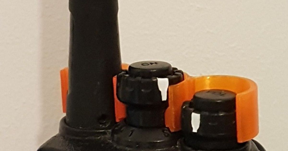 Retevis RT24 Clip V2.0 by christian | Download free STL model ...