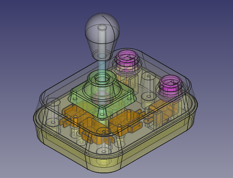 80s Style Joystick by JenniferDigital | Download free STL model ...
