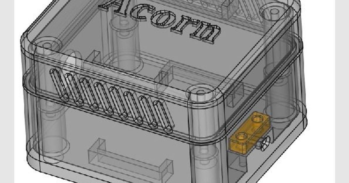 Acorn Electron Transformer Box by JenniferDigital | Download free STL ...