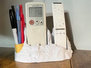 Boulder Remote Holder by AProto | Download free STL model | Printables.com