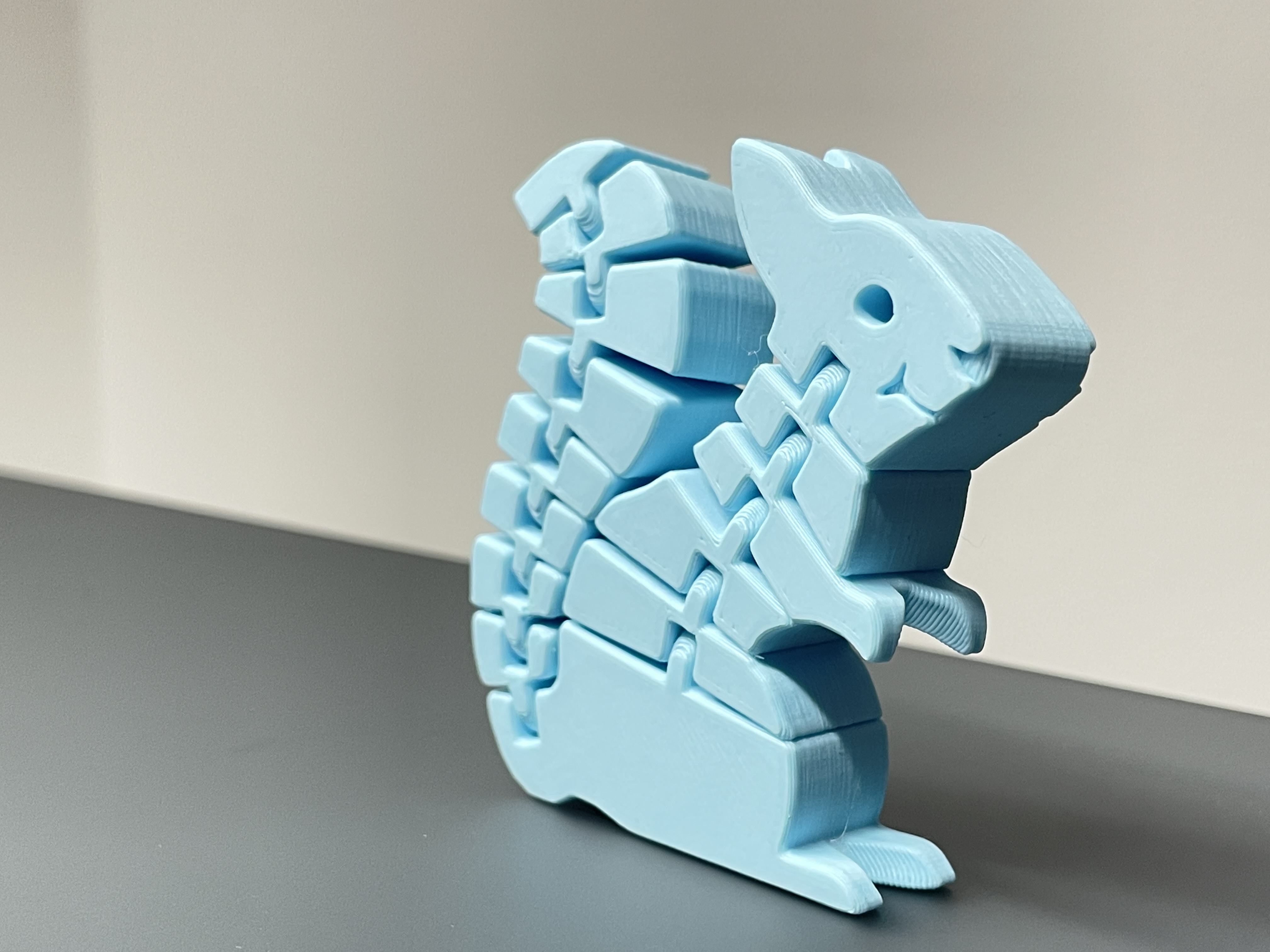 Happy Flexi Squirrel / Cute Articulated Squirrel por HpInvent ...