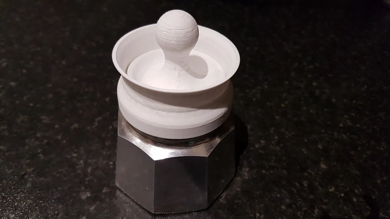 Moka pot coffee funnel by nirgal | Download free STL model | Printables.com