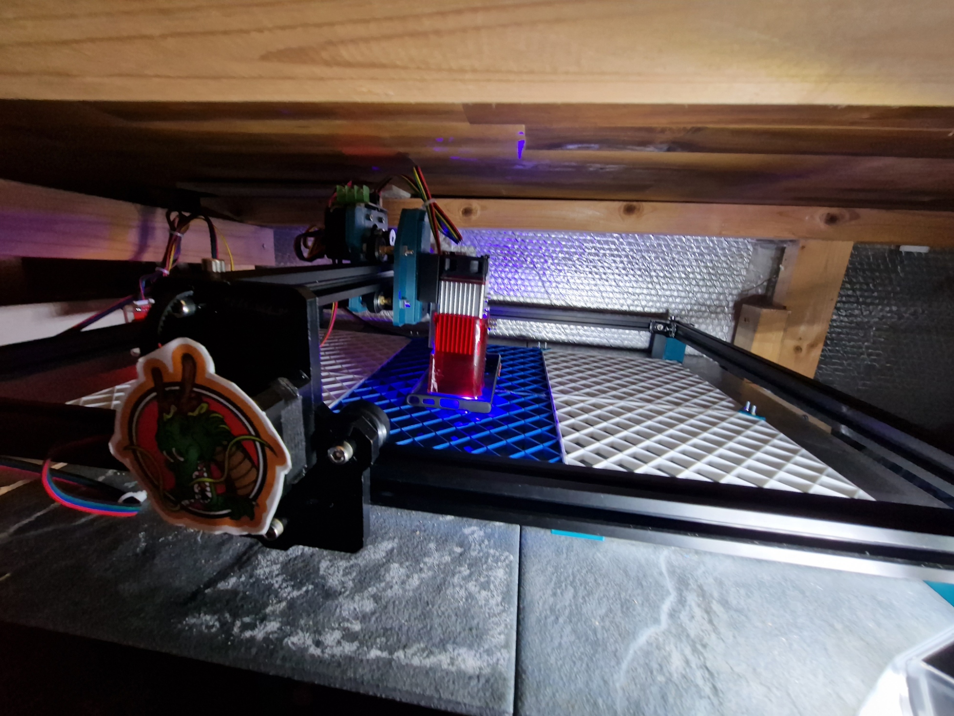 Laser Engraver Grid/Feet combo by 3D.Labs | Download free STL model ...