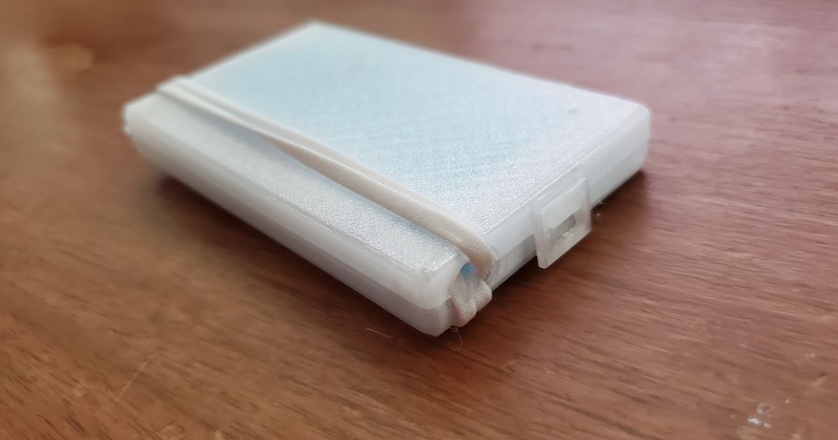 Mask carry case v3 by WerkRaum | Download free STL model | Printables.com