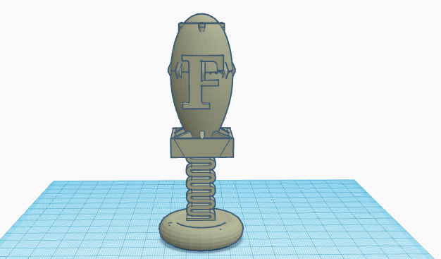 F Bomb Bobblehead by Julian Reynaga | Download free STL model ...