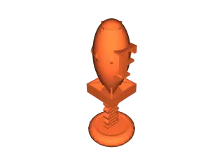 F Bomb Bobblehead by King_Jewls | Download free STL model | Printables.com