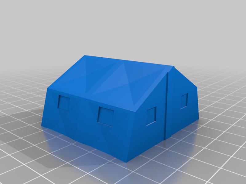 1-100 Canadian Army Mod Tent by bonzai000 | Download free STL model ...